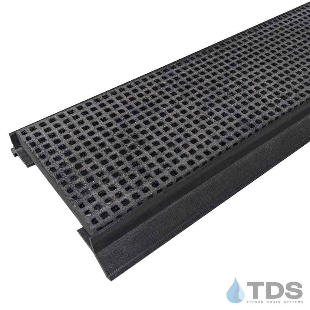 10" Fiberglass Kit w/ Micro Mesh ADA Compliant Grate and WYE Frame - L ...