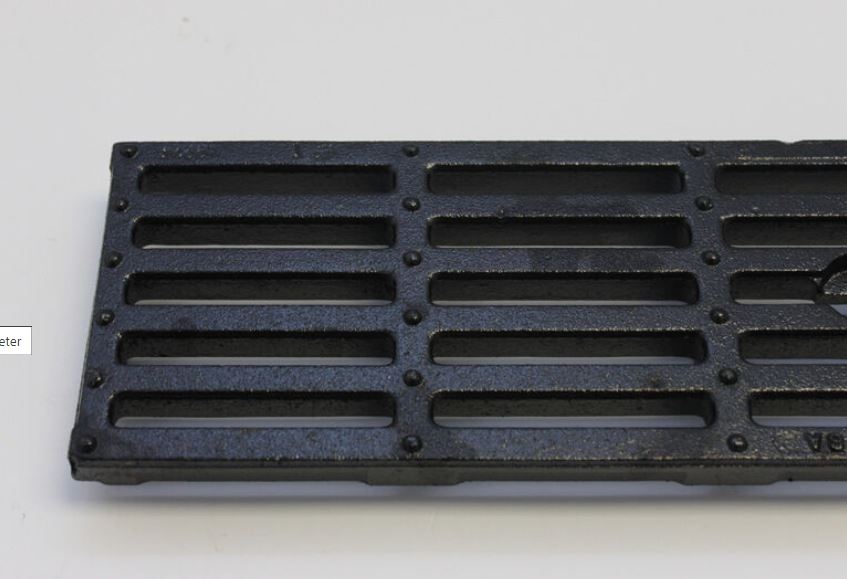 ABT 2504 - 4" ADA Slotted Ductile Iron Grate – Trench Drain