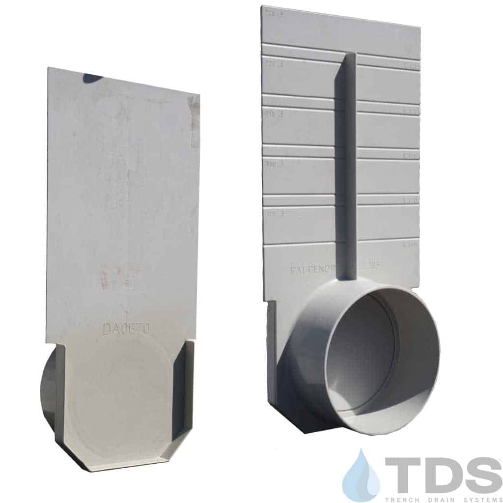 DA0670F POLYCAST Female Universal Closed /Outlet – Trench Drain