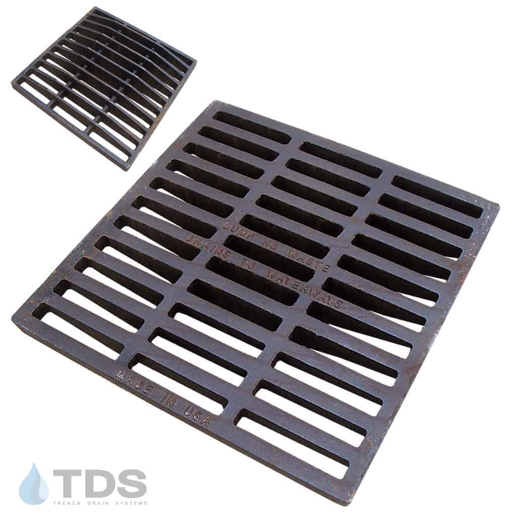 POLYCAST DG0653D Class F Slotted Ductile Iron 24" X 24" Catch Basin Gr ...
