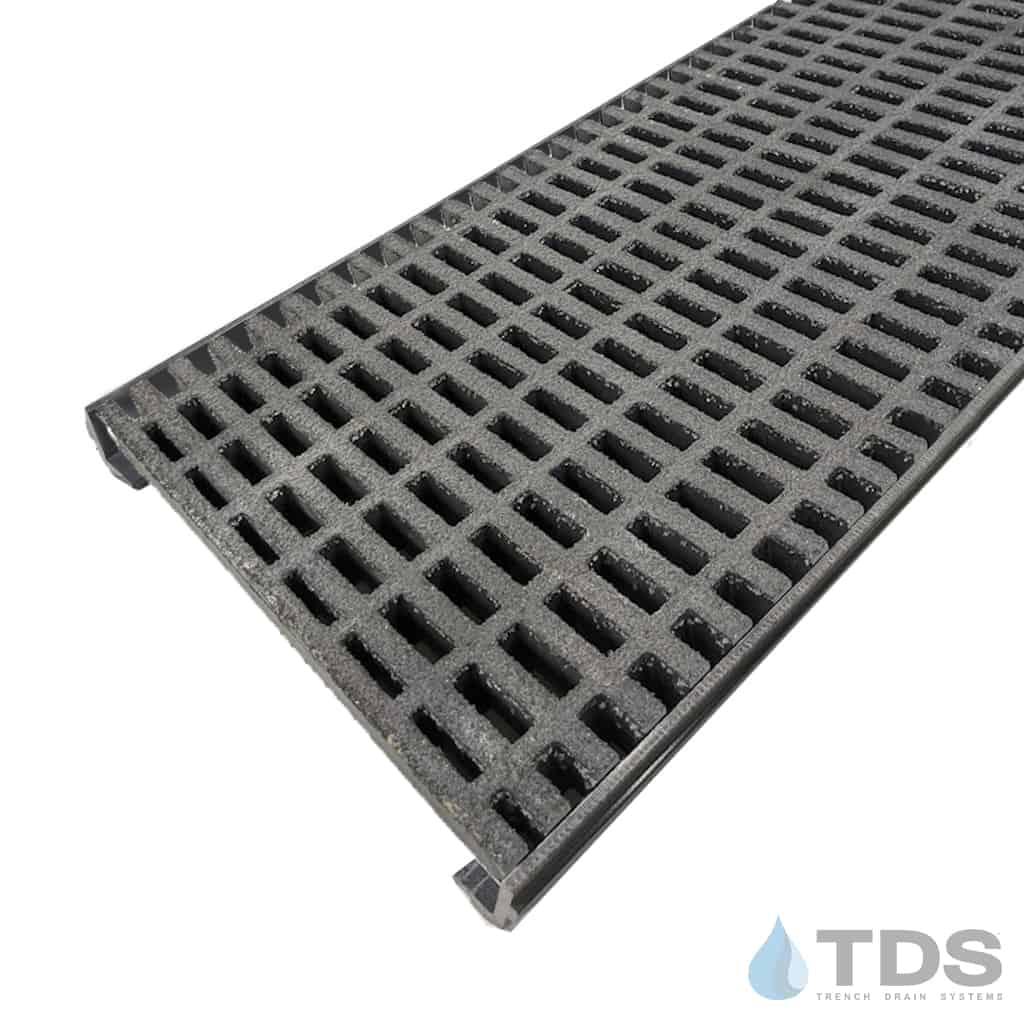 14" Fiberglass Kit w/ HLC Grate and EZ Frame - Load Class C – Trench Drain