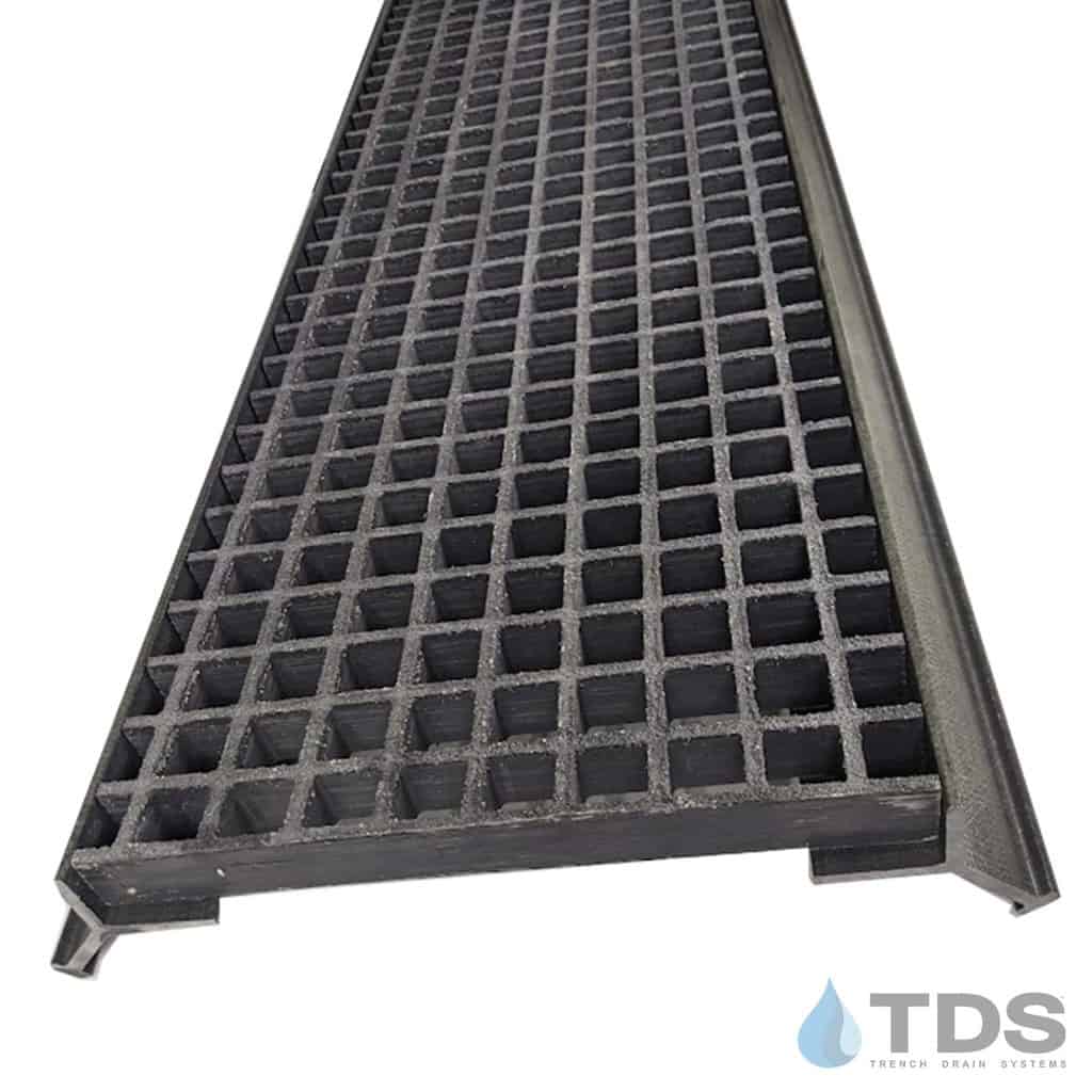 14" Fiberglass Kit w/ Mesh Grate and WYE Frame - Load Class C – Trench ...