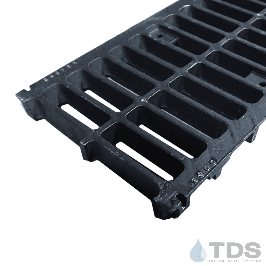 TDS FG1242 Class E Slotted Ductile Iron 14" x 24" Grate – Trench Drain
