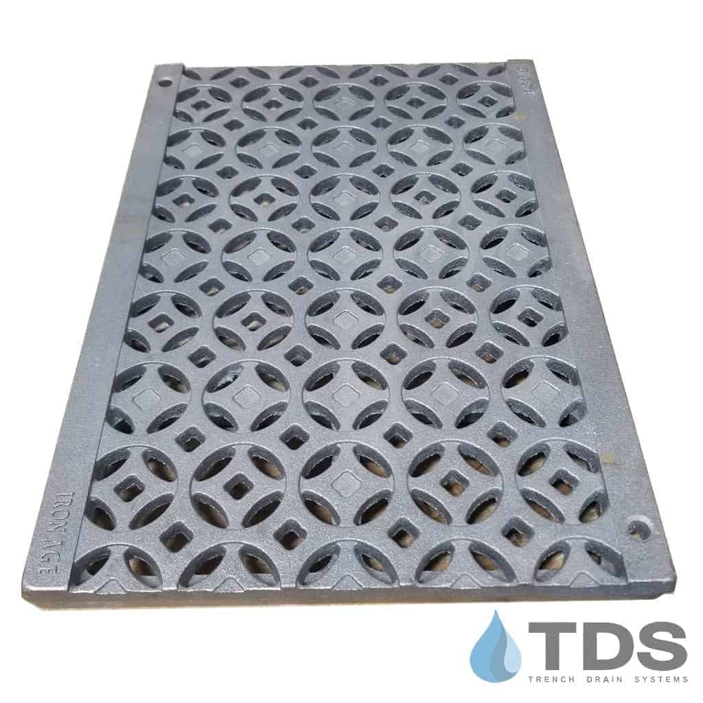 Iron Age IA-INTER-1217 Class B Interlaken Cast Iron 12" x 17" Grate ...