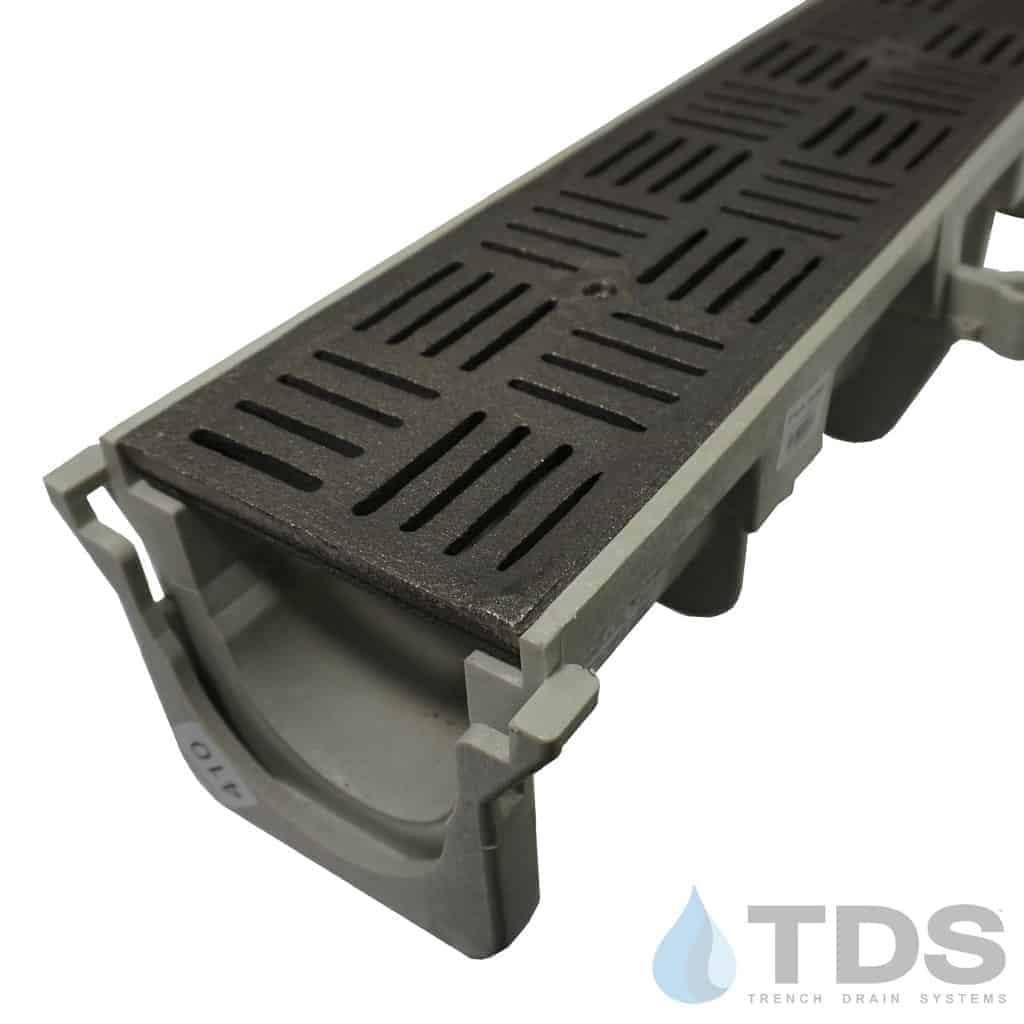 NDS Dura Slope Kit with DS-609 Deco Slot Grate | RAW – Trench Drain