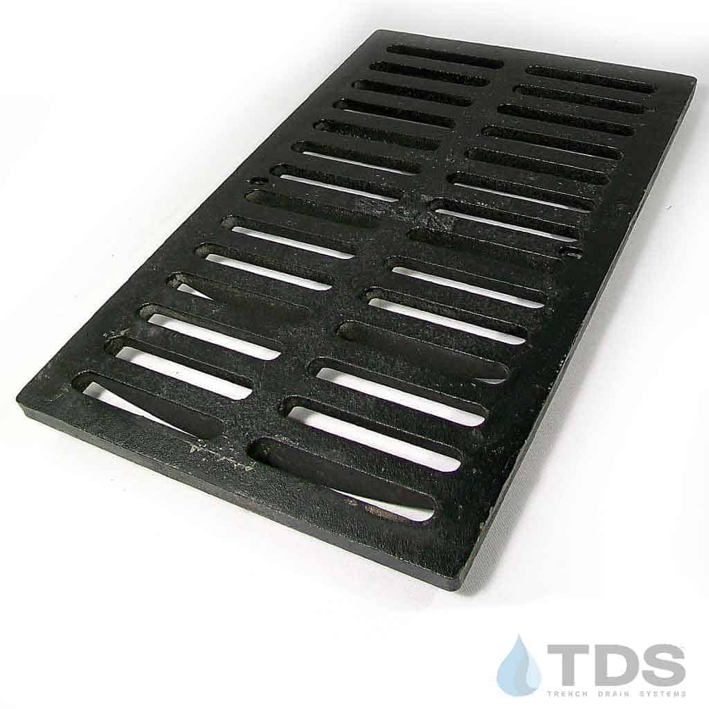 NDS 885 Class C Slotted Cast Iron 12" x 20" Grate – Trench Drain