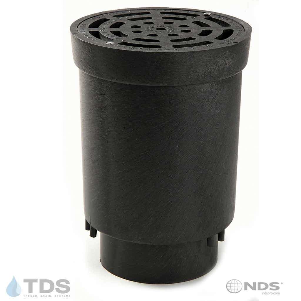 NDS FWSD69 Flo-Well Drain Inlet with Grate – Trench Drain