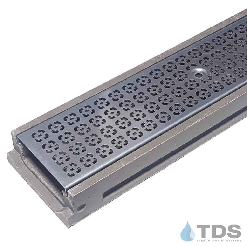 POLYCAST 500 Kit w/ DG0623 Galvanized Square Deco Perforated Grate | C ...