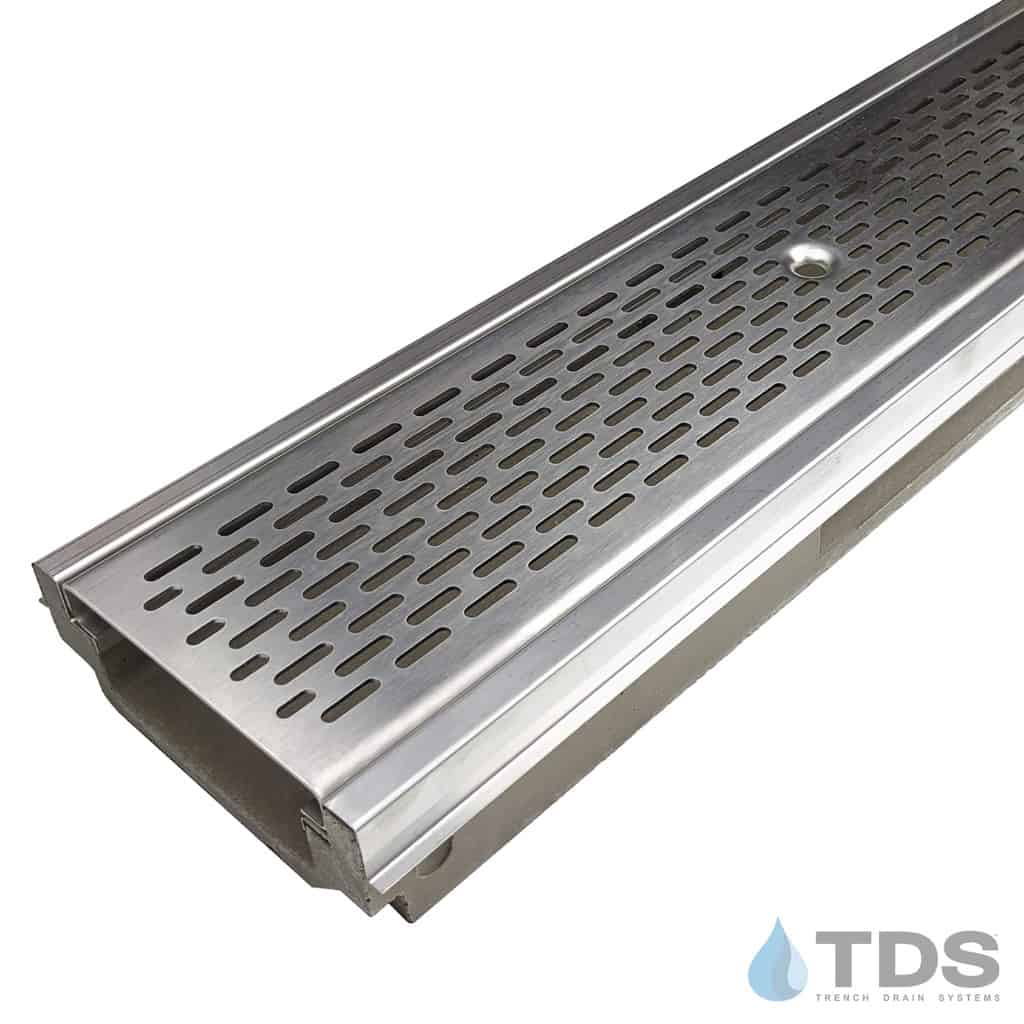 POLYCAST 500 Kit w/ Stainless Steel Edging and DG0631 Transverse Slott ...