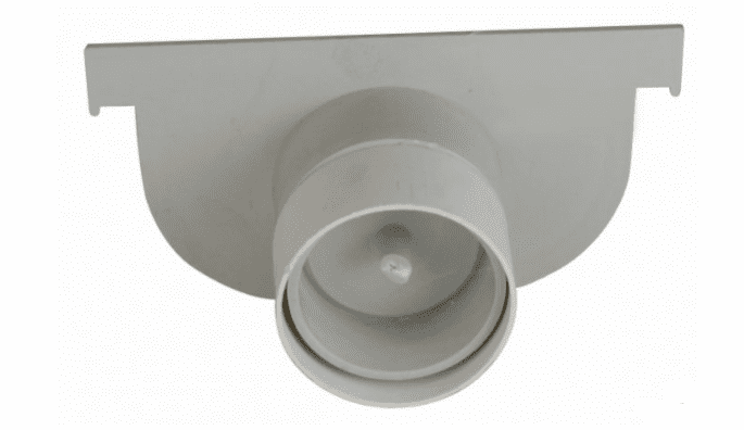 NDS 831 Pro Series 8 Channel End Cap / Knockout End Outlet – Trench Drain